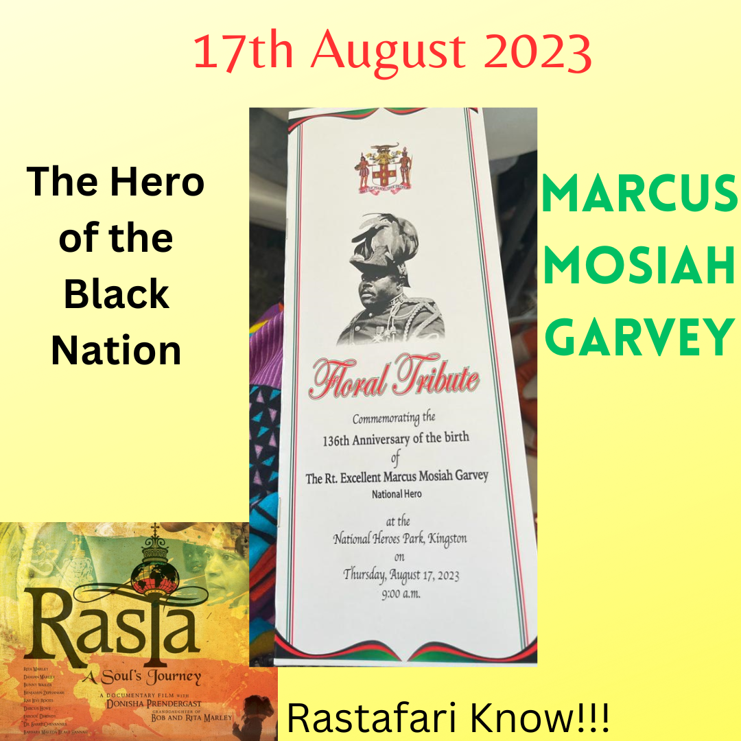 A birthday for all people of colour!! Let’s celebrate Marcus Garvey’s ...